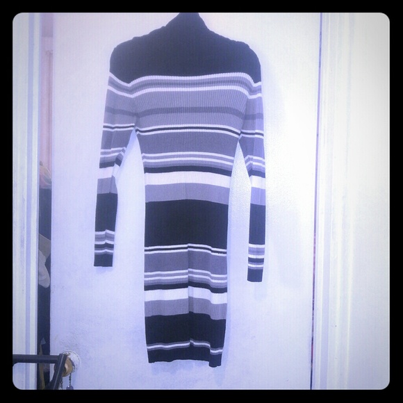 VENUS | Dresses | Very Sexy Ribbed Horizontal Lines Dress | Poshmark